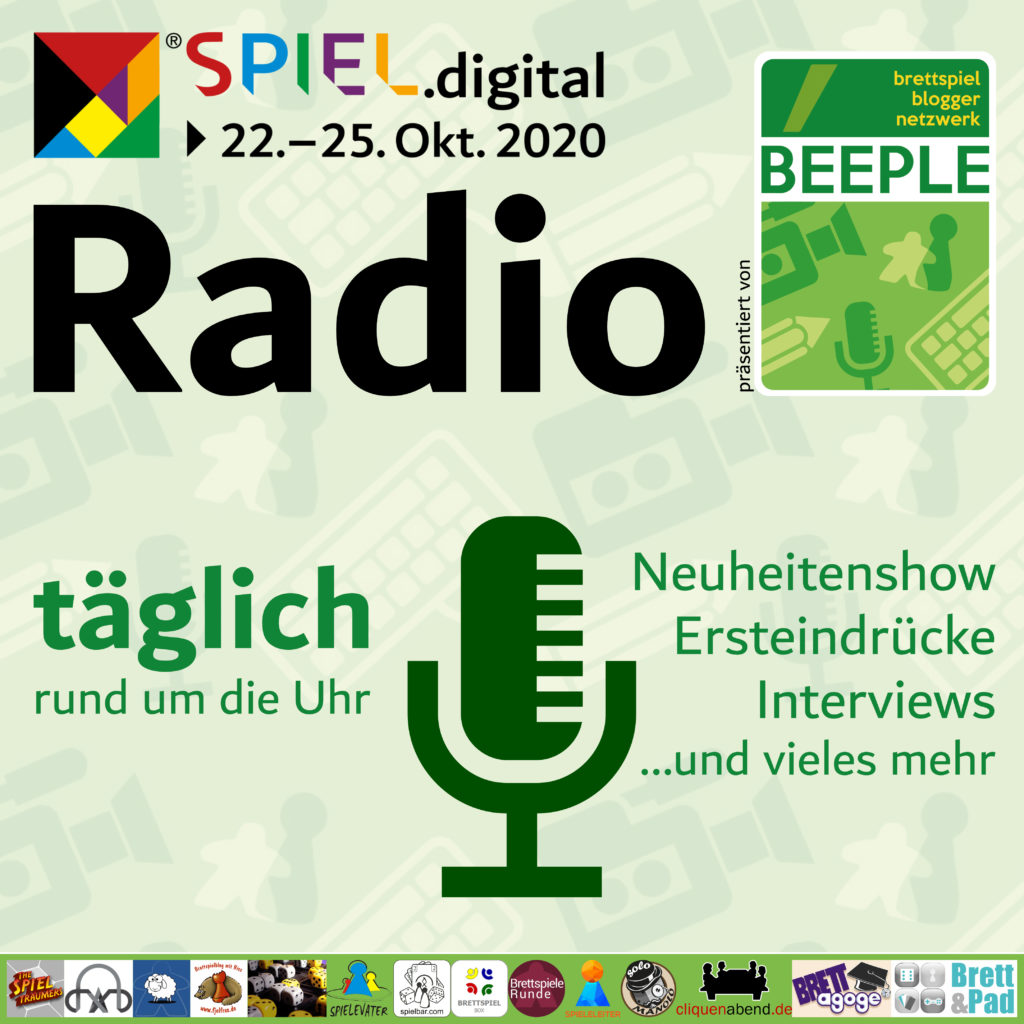 SPIEL.digital-Radio - Brettspiele - News - Podcast - Brett und Pad