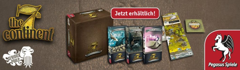 The 7th Continent - Brett und Pad