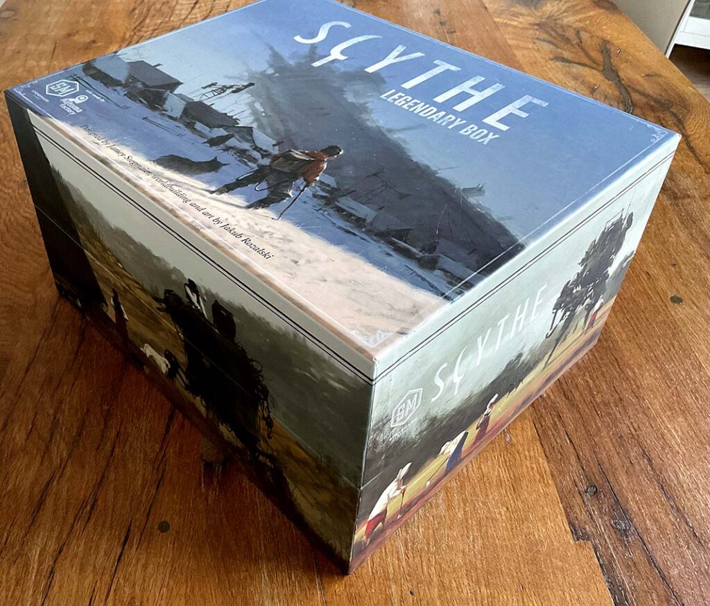 Scythe Legendary Box + Inlay - Brett und Pad - Pimp my Brettspiel