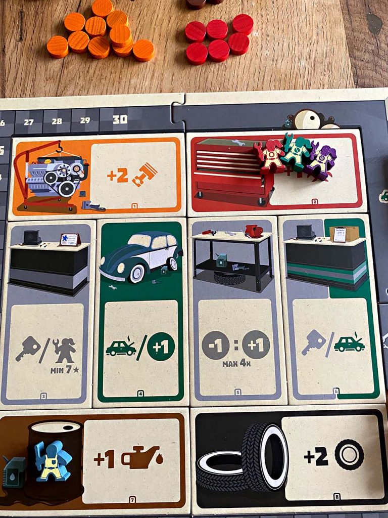 Grease Monkey Garage - Brett und Pad