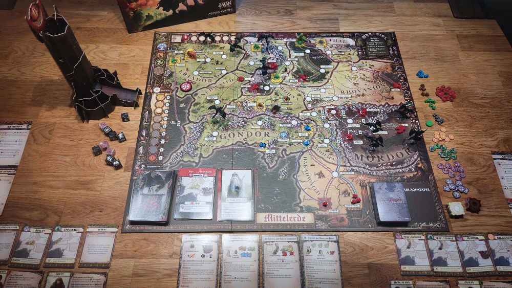 Der Herr der Ringe: Das Schicksal der Gemeinschaft - Brett und Pad
